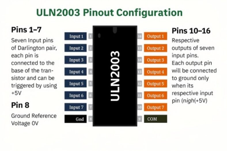 Arduino ULN2003 Stepper Motor Driver Board : Complete Guide to the ...