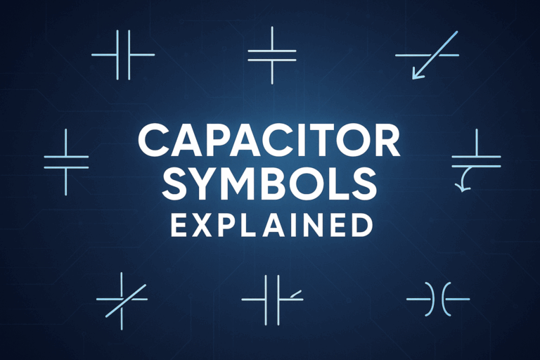 Capacitor Symbols: IEC/ANSI/JIS Meanings & ECAD Guide